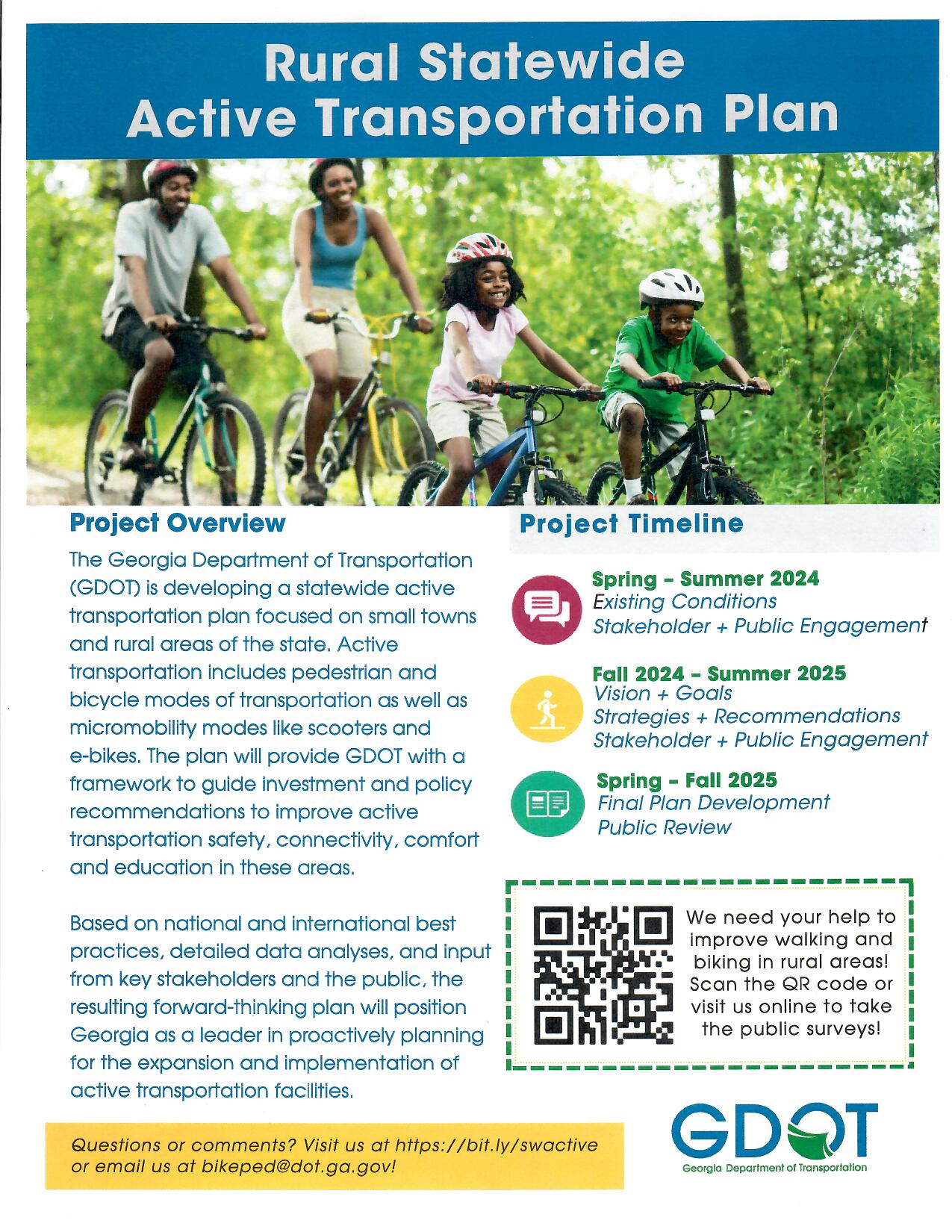 Rural Statewide Active Transportation Plan | Peach County – GAFCP